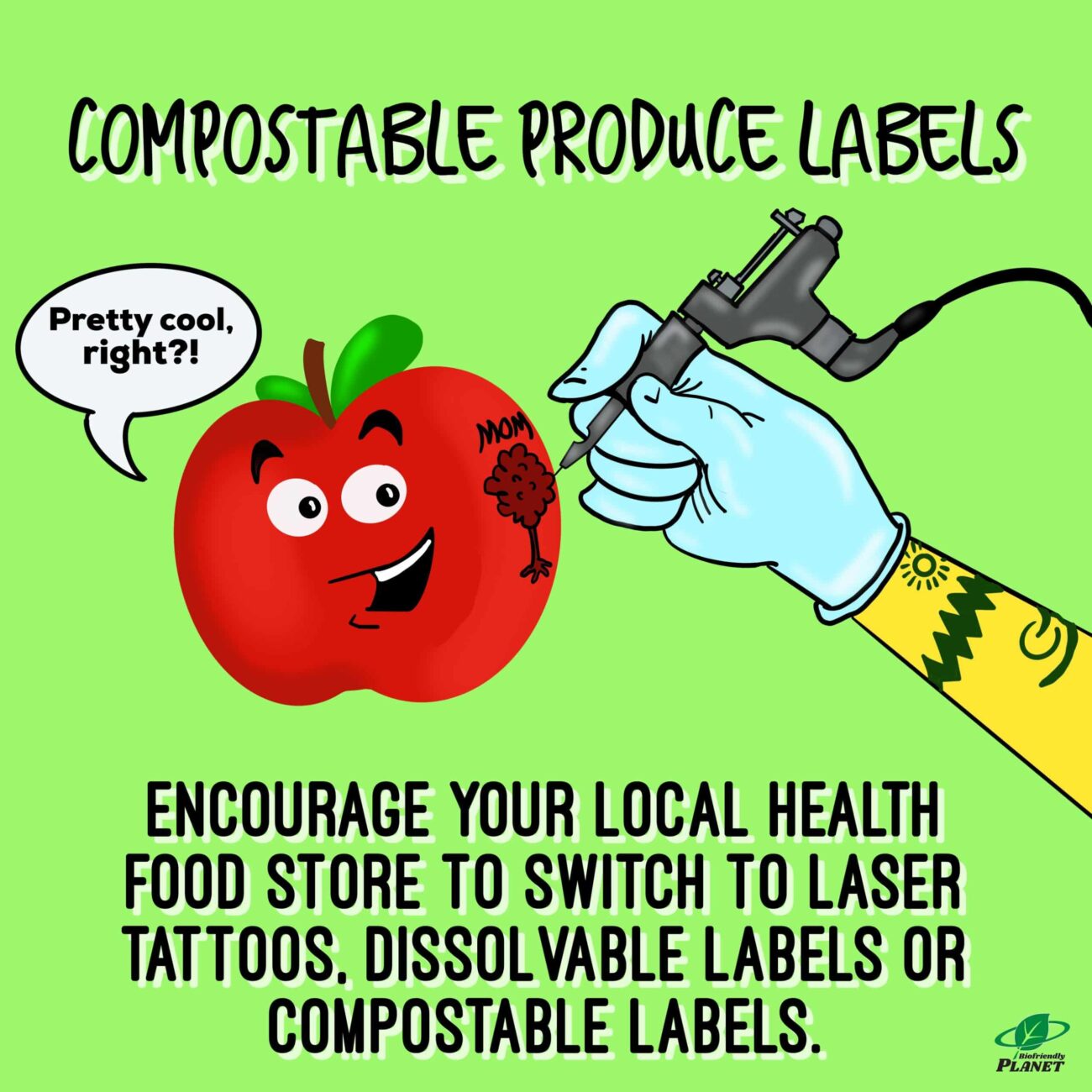 Compostable Produce Labels | Tuesday Tip